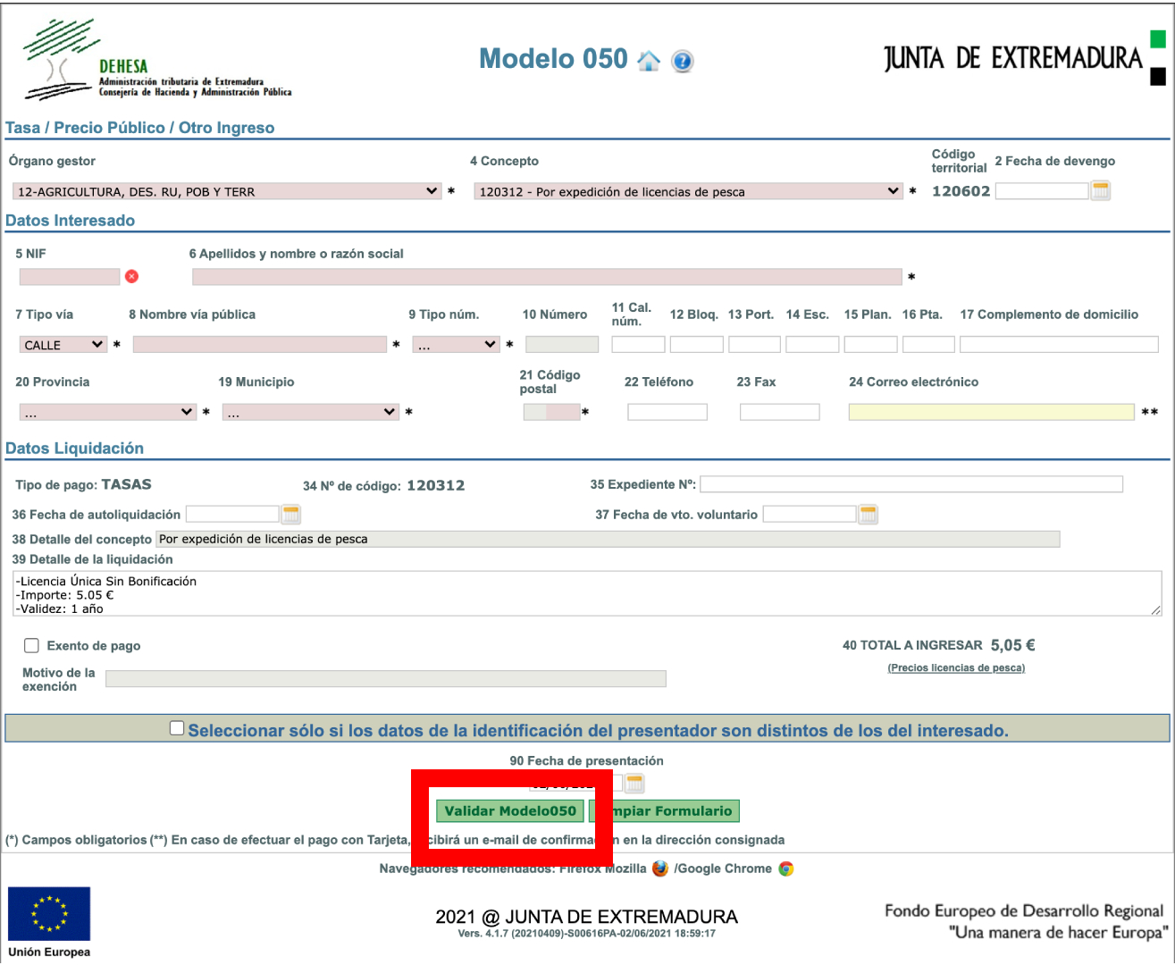 ᐈ Licencia de Pesca en Extremadura 2025 ♻️